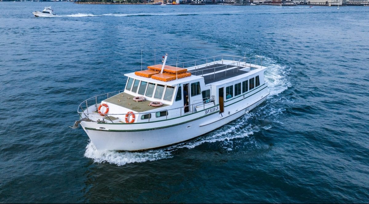 Boat Hire on Galene – Package for 70 Guests | Sydney Boat Hire